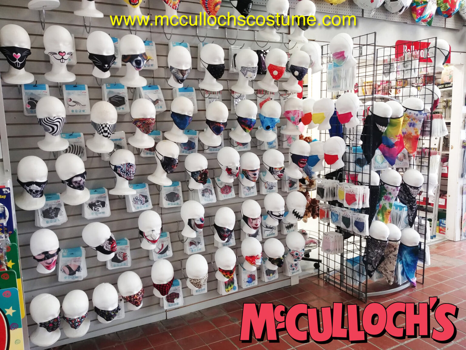 Buy face masks in London - McCullochs Costume and Party ...